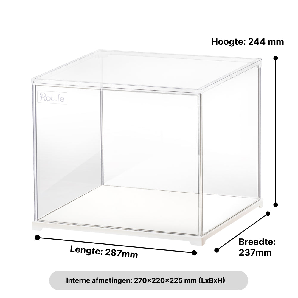 Stofkap voor huisjes - Display Box - DF03L - Robotime - BuilDIY
