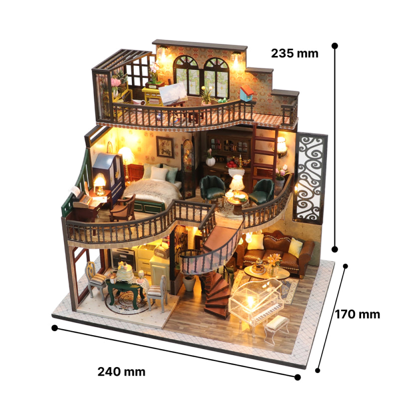 Droom Paviljoen - Dream Building Pavilion - M2132 - Hongda - BuilDIY