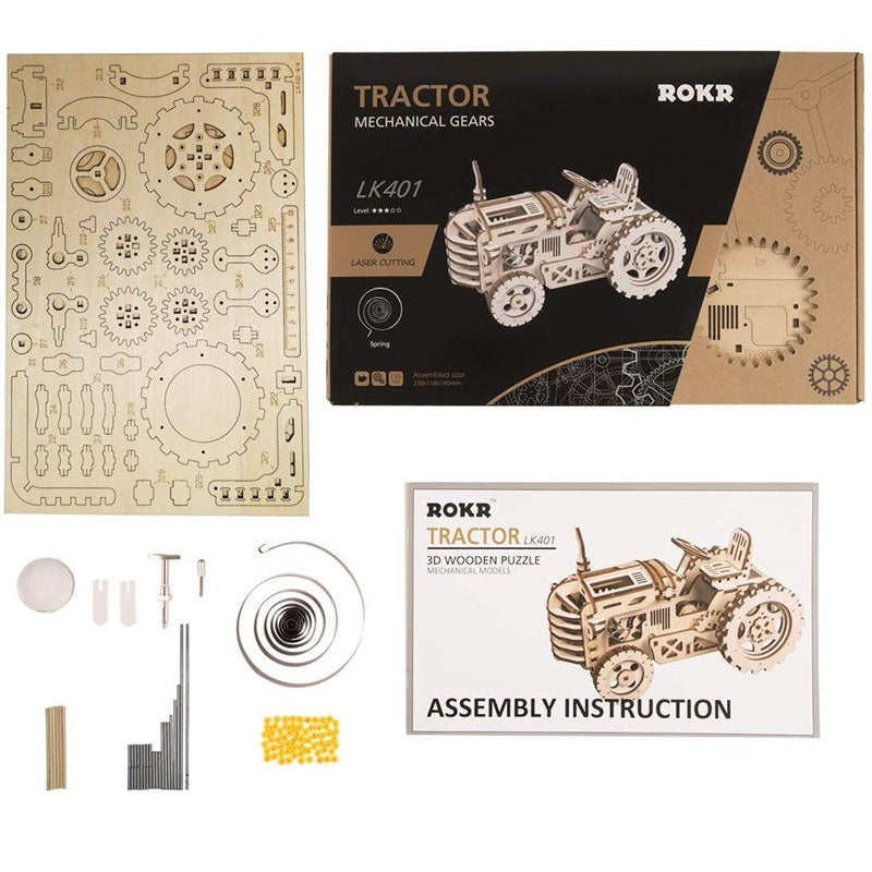 Tractor - Bouw jouw mechanische tractor - DIY: Do & Build It Yourself